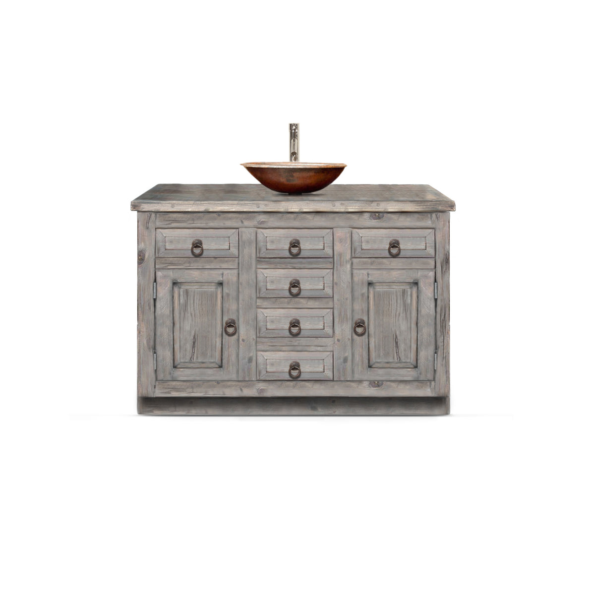 Jade Reclaimed Wood Bathroom Vanity – HappyFrog Decor
