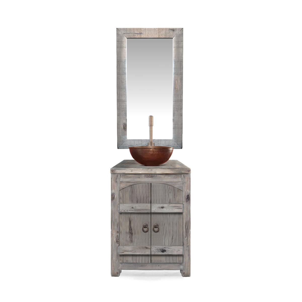 Raphael Reclaimed Wood Bathroom Vanity – HappyFrog Decor