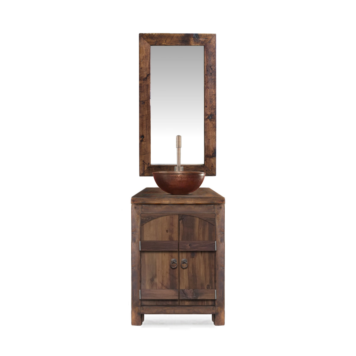 Raphael Reclaimed Wood Bathroom Vanity – HappyFrog Decor